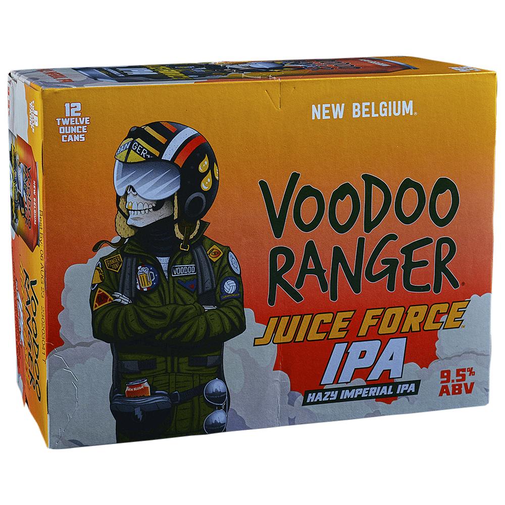 New Belgium Voodoo Ranger Juice Force IPA 12pk 12oz 12 pack 12 oz. Can ...