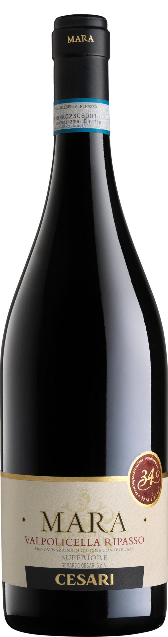 Cesari Valpolicella Superiore Mara Ripasso 2019 750ml - Argonaut Wine ...