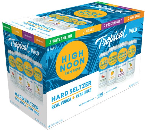 High Noon Spirits Tropical Variety Pack #2 8 pack 355ml Can - Vine Republic