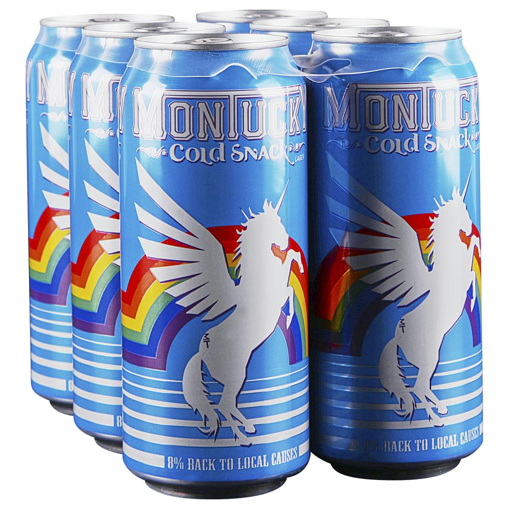 Montucky Cold Snacks Pale Lager 6 pack 16 oz. Can - Argonaut Wine & Liquor