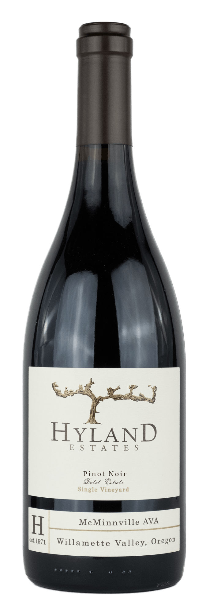 Hyland Estates Petit Estate Pinot Noir 2021 750ml - Bedford Wine Merchants