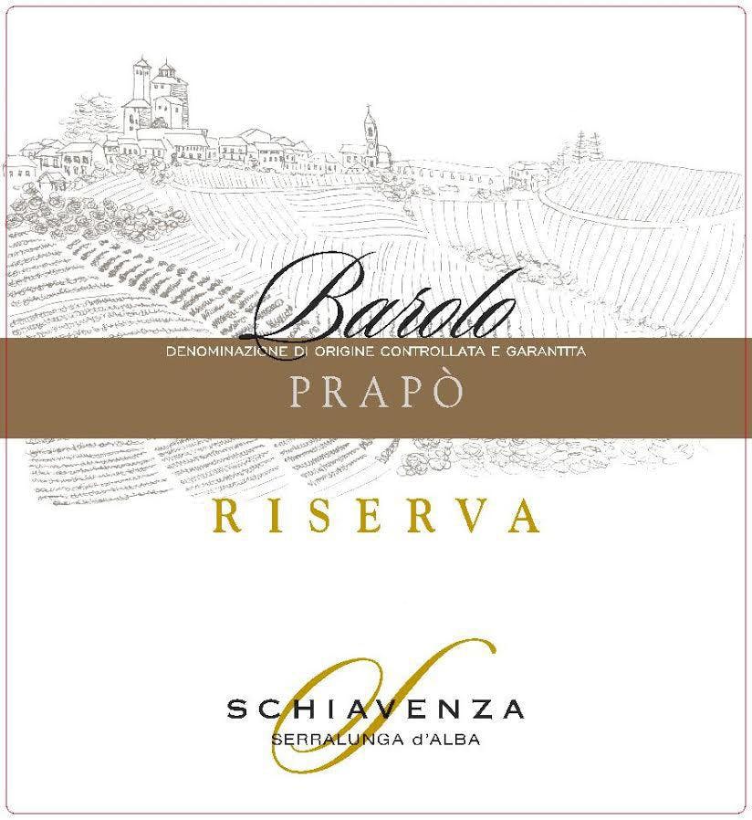 Schiavenza Barolo Prapo Riserva 2019 750ml - Rye Brook Wine Spirit Shop