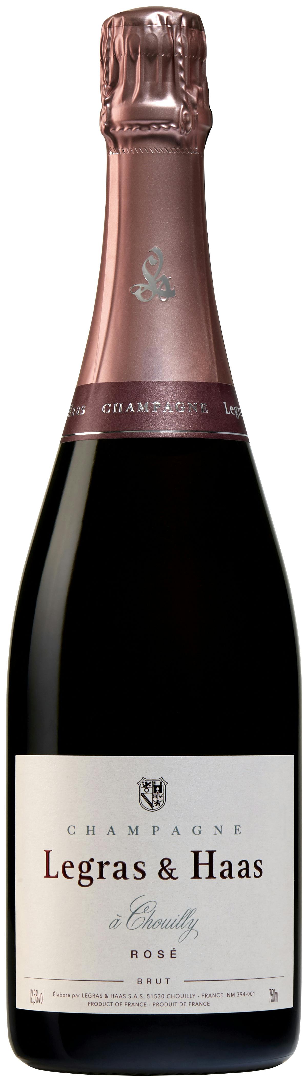 Legras & Haas Brut Rose 750ml - Station Plaza Wine