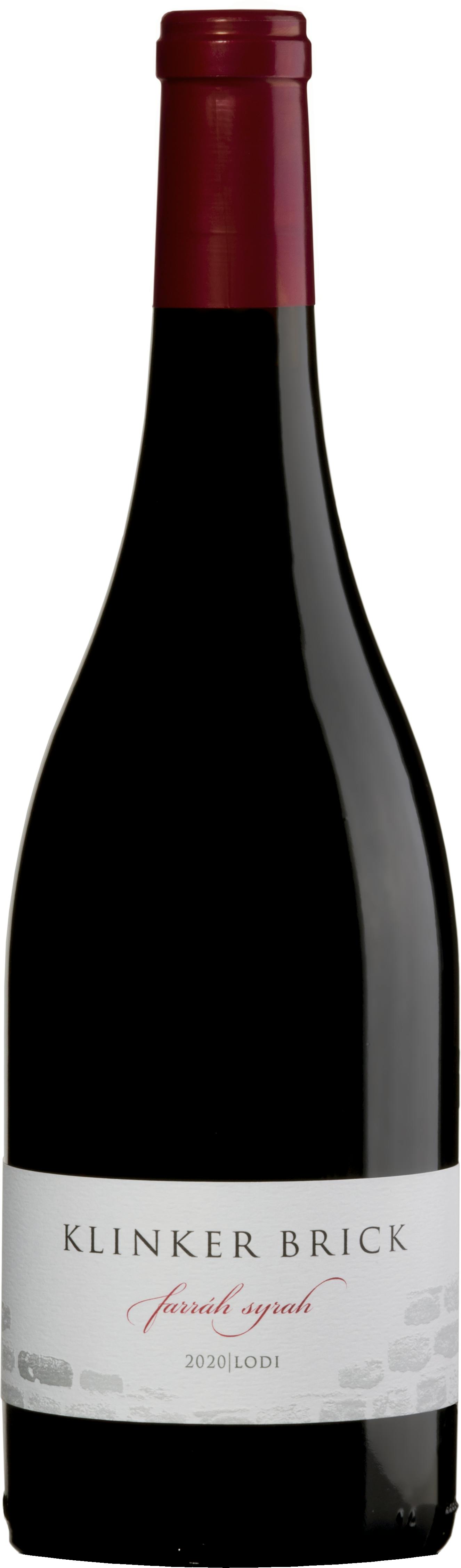 Klinker Brick Farráh Syrah 2020 750ml - SPIRITED Wines