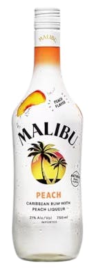 Malibu Peach Rum 750ml - Argonaut Wine & Liquor