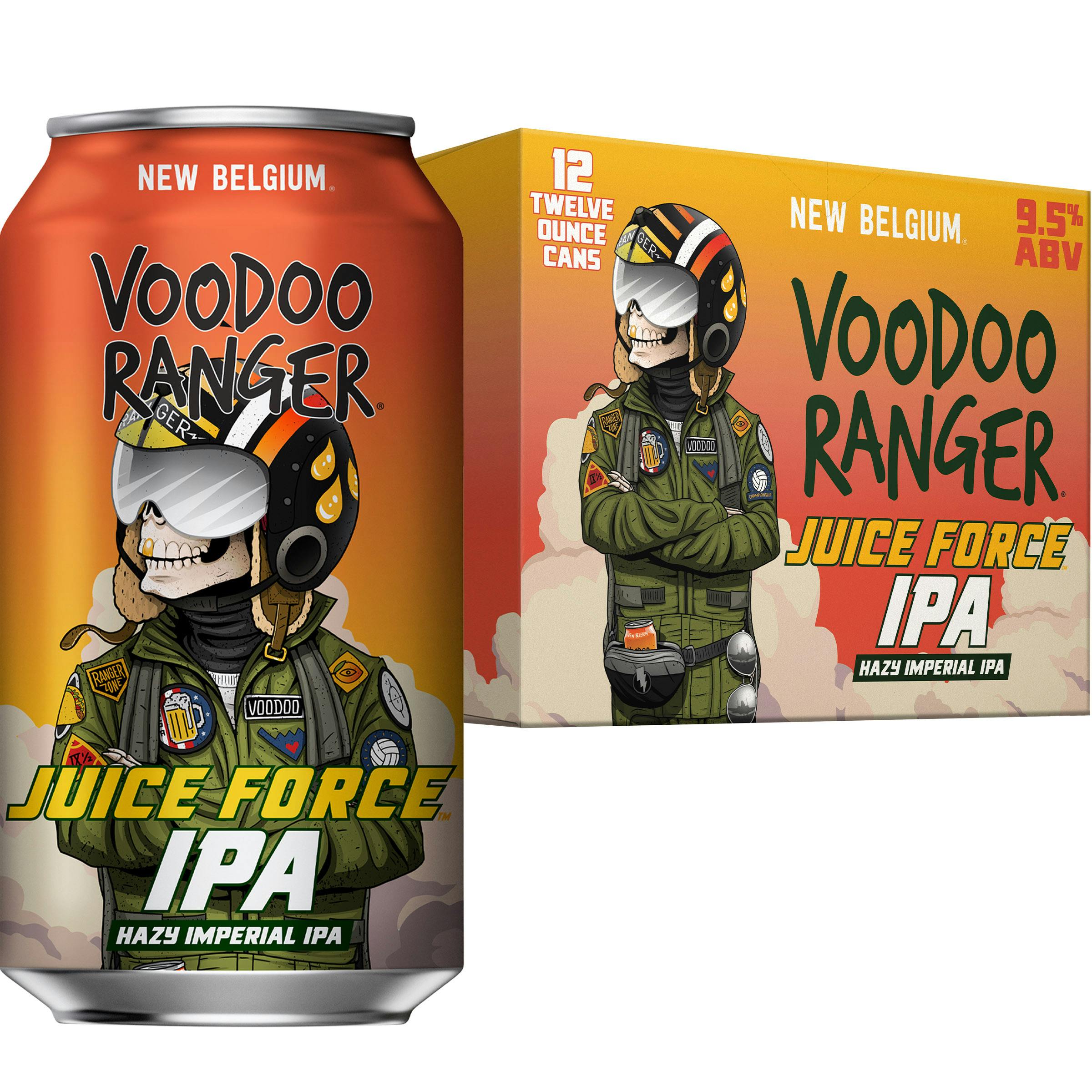 New Belgium Voodoo Ranger Juice Force 12 pack 12 oz. Can - Argonaut ...