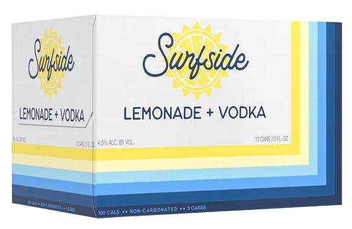 Stateside Surfside Vodka Seltzer Lemonade 4 pack - Stirling Fine Wines