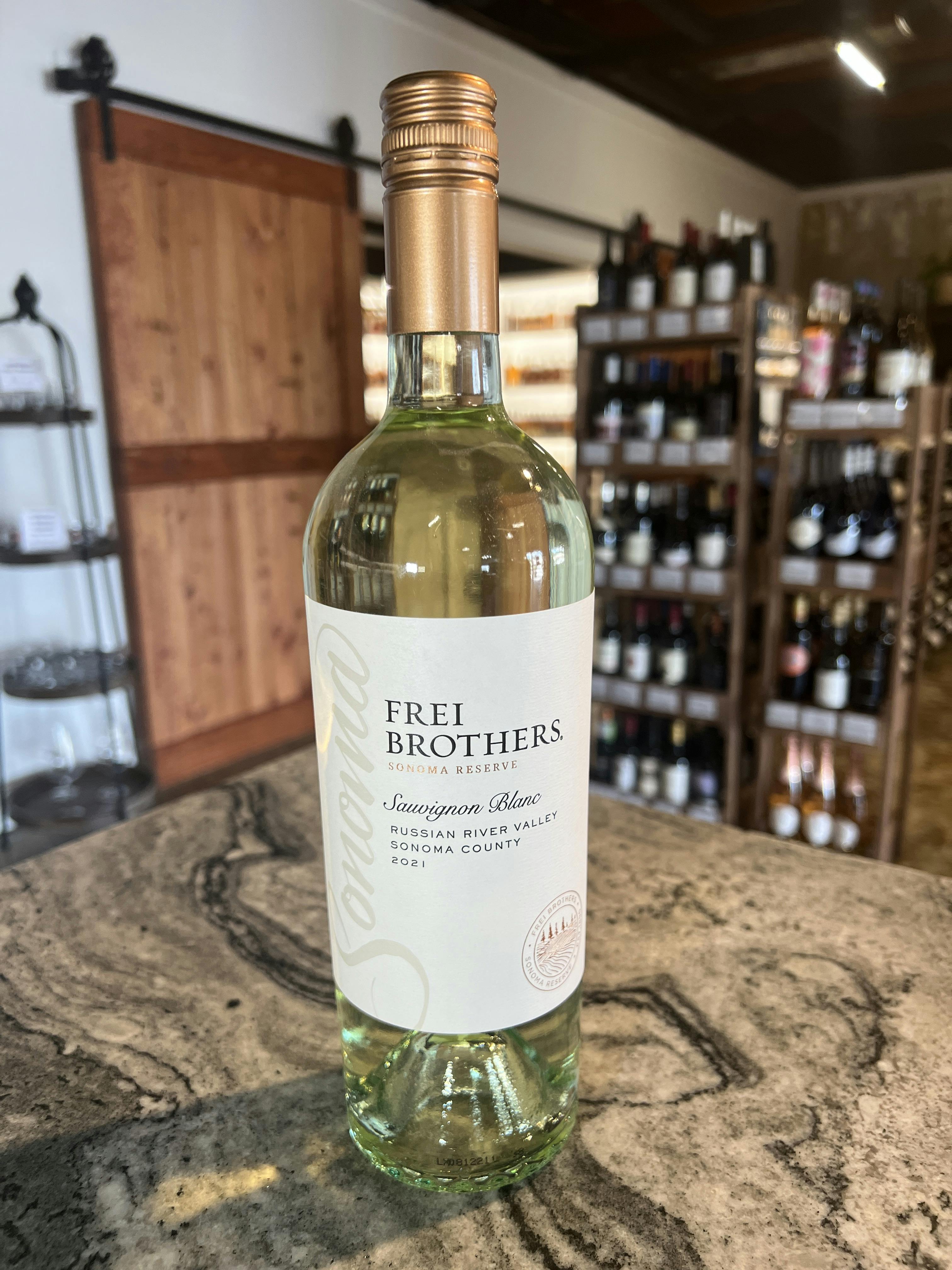 Frei Brothers SAUVIGNON BLANC 2021 750ml - Tonic Bottle & Cork
