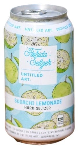 Untitled Art Brewing Florida Seltzer Sudachi Lemonade 6 pack 12 oz ...