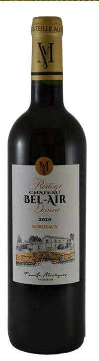 Chateau Bel Air Bordeaux Cuvée Divine 2020 750ml - Argonaut Wine & Liquor