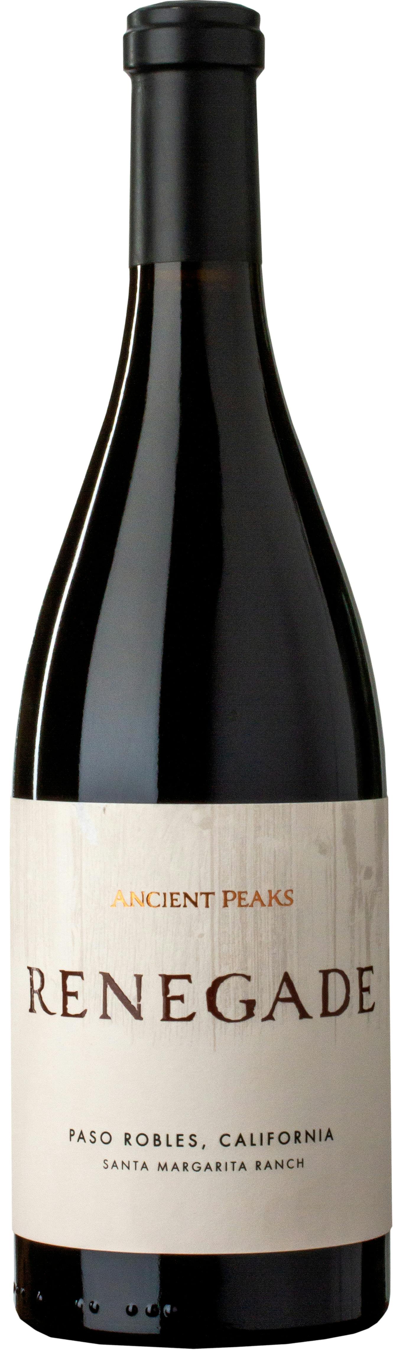 Ancient Peaks Renegade 2020 750ml - Bouharoun's Fine Wines & Spirits