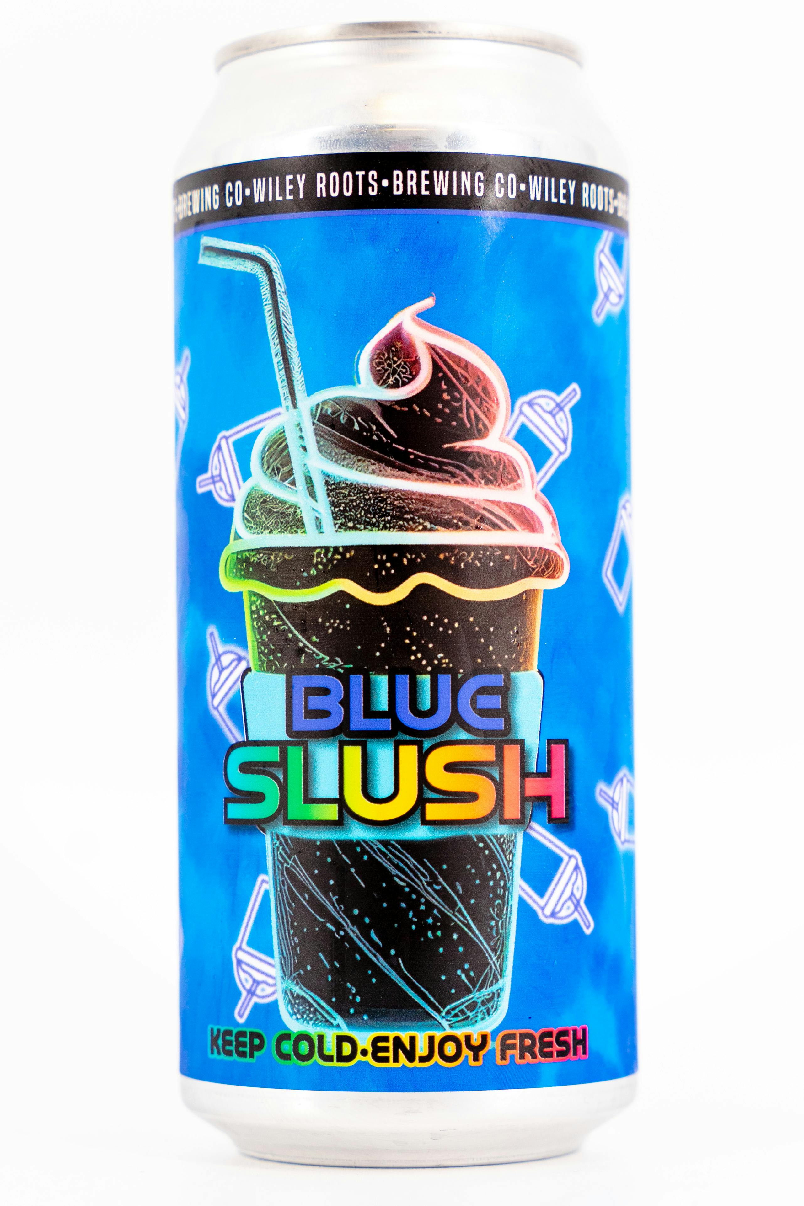 Wiley Roots Brewing Company Blue Slush Sour Ale 4 pack 16 oz. Can ...