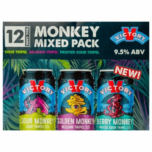 Victory Victory Monkey Mixed 112 pack 12 oz. Can - Allendale Wine Shoppe