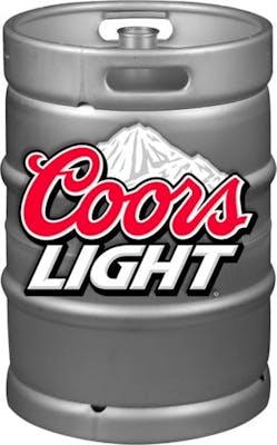 Coors Light - 1/4 BARREL KEG ¼ Barrel Keg - Garden State Discount Liquors
