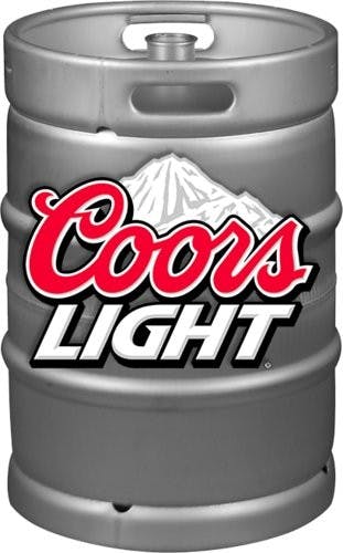 Coors Light - 1/2 BARREL KEG 1/2 Barrel Keg - Garden State Discount Liquors