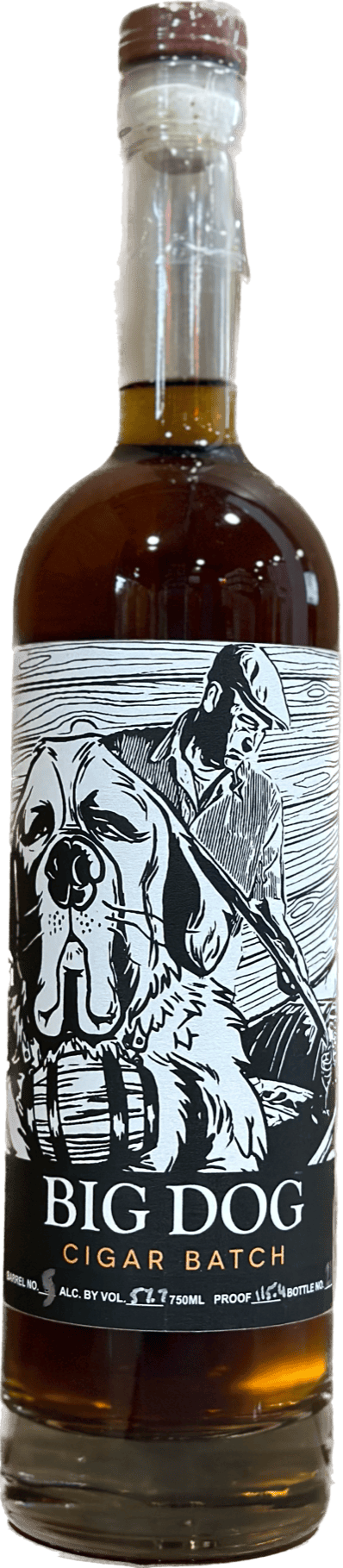 Big Dog Bourbon Slection #4 - 99% Corn Bourbon 750ml - Rock W&S