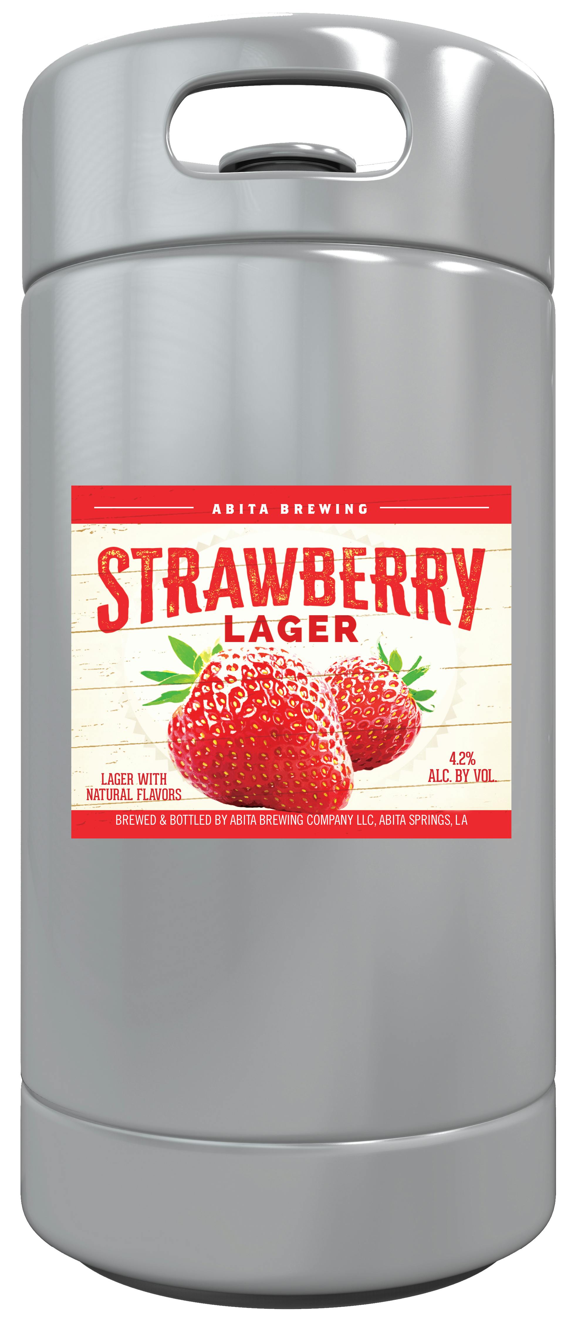 Abita Strawberry Lager Keg - Cheers Wines and Spirits