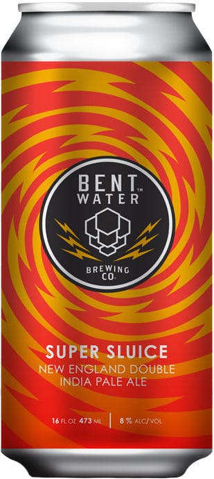 Bent Water Brewing Super Sluice New England DIPA 4 pack 16 oz. Can ...