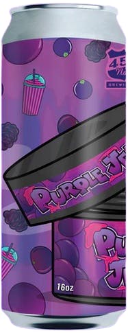 450 North Brewing Slushy XL Purple Jelly Fruited Sour 4 pack 16 oz ...