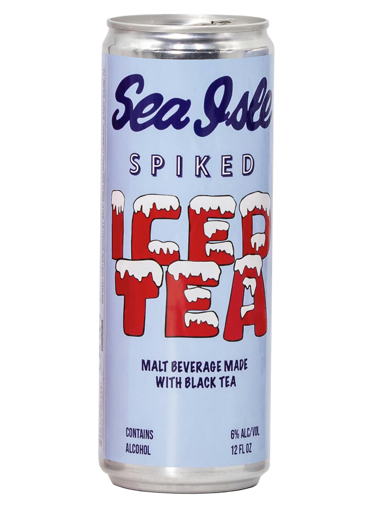 Sea Isle Spiked Iced Tea ORIGINAL ICE TEA 4 pack 12 oz. Can - Garden ...