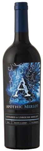 Apothic Merlot 2021 750ml - Allendale Wine Shoppe