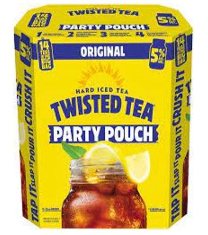 Twisted Tea Original Hard Iced Tea Party Pouch 5L Pouch - Garden State ...