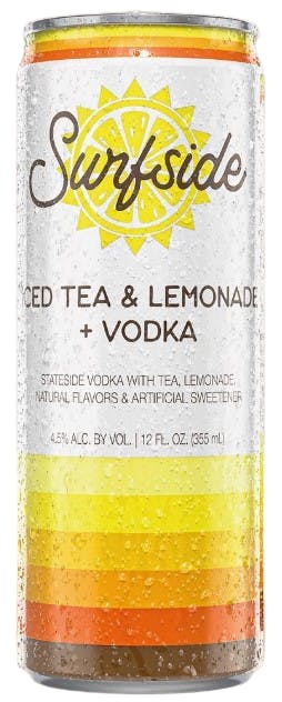 Stateside Surfside Ice Tea & Lemonade + Vodka 4 pack 12 oz. Can ...