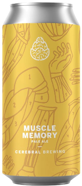 Cerebral Brewing Muscle Memory 4 pack 16 oz. Can - Argonaut Wine & Liquor