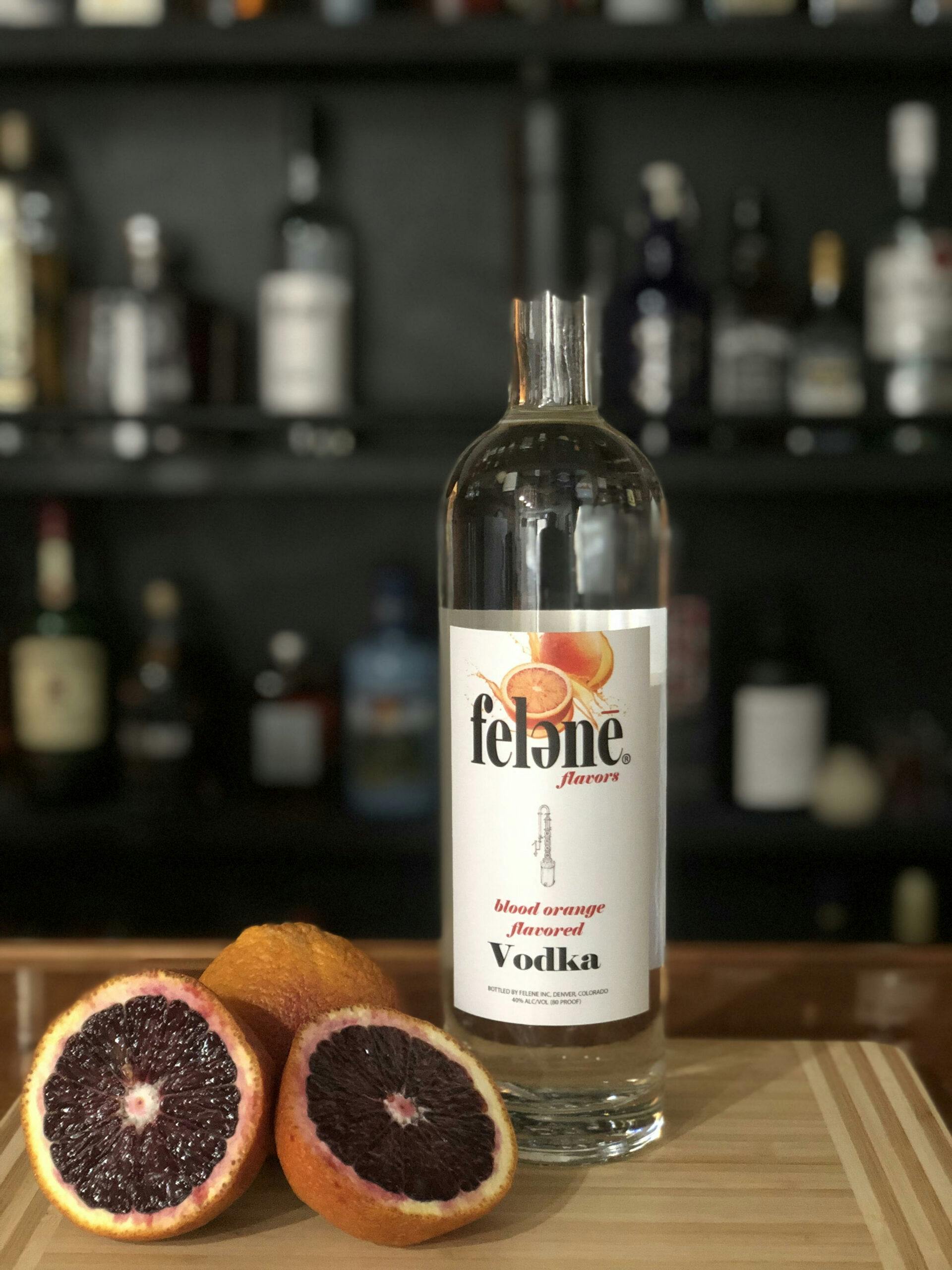 Felene Blood Orange Vodka 750ml - Argonaut Wine & Liquor