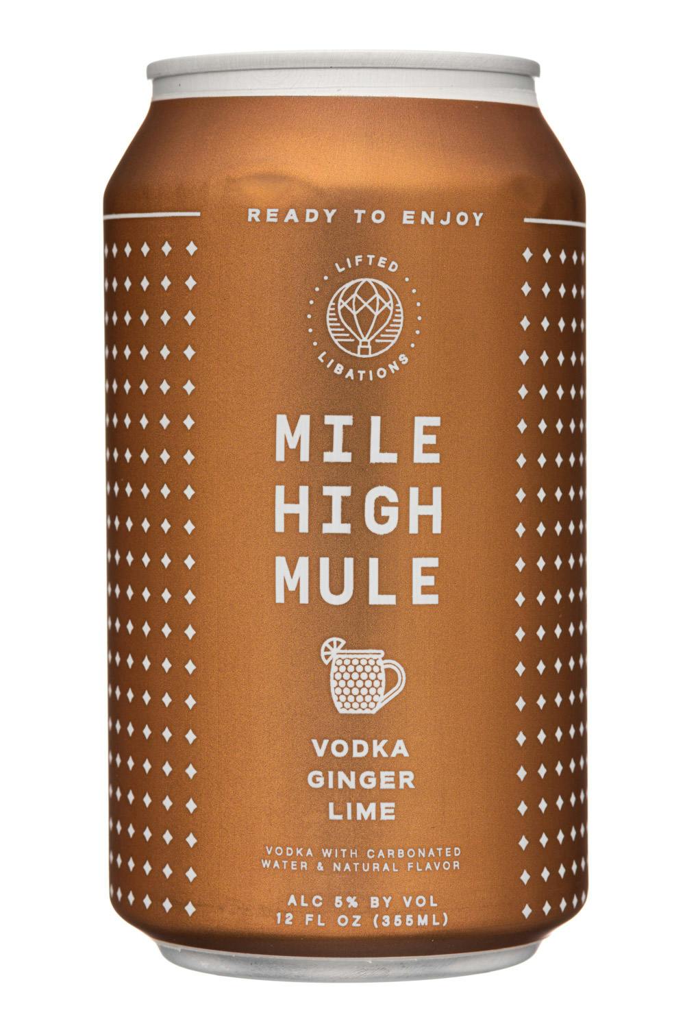 Lifted Libations Mile High Mule 4 pack 12 oz. Can - Argonaut Wine & Liquor