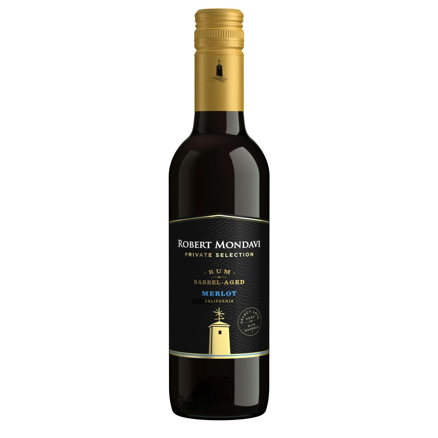 Robert Mondavi Private Selection Rum Barrel Aged Merlot 2021 750ml - Vine Republic