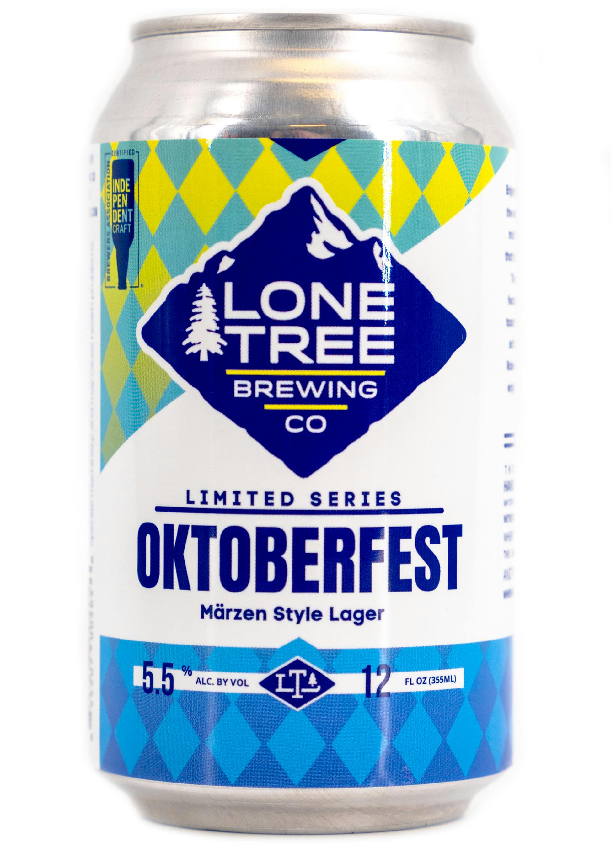 Lone Tree Brewing Company Oktoberfest 6 pack 12 oz. Can - Argonaut Wine ...