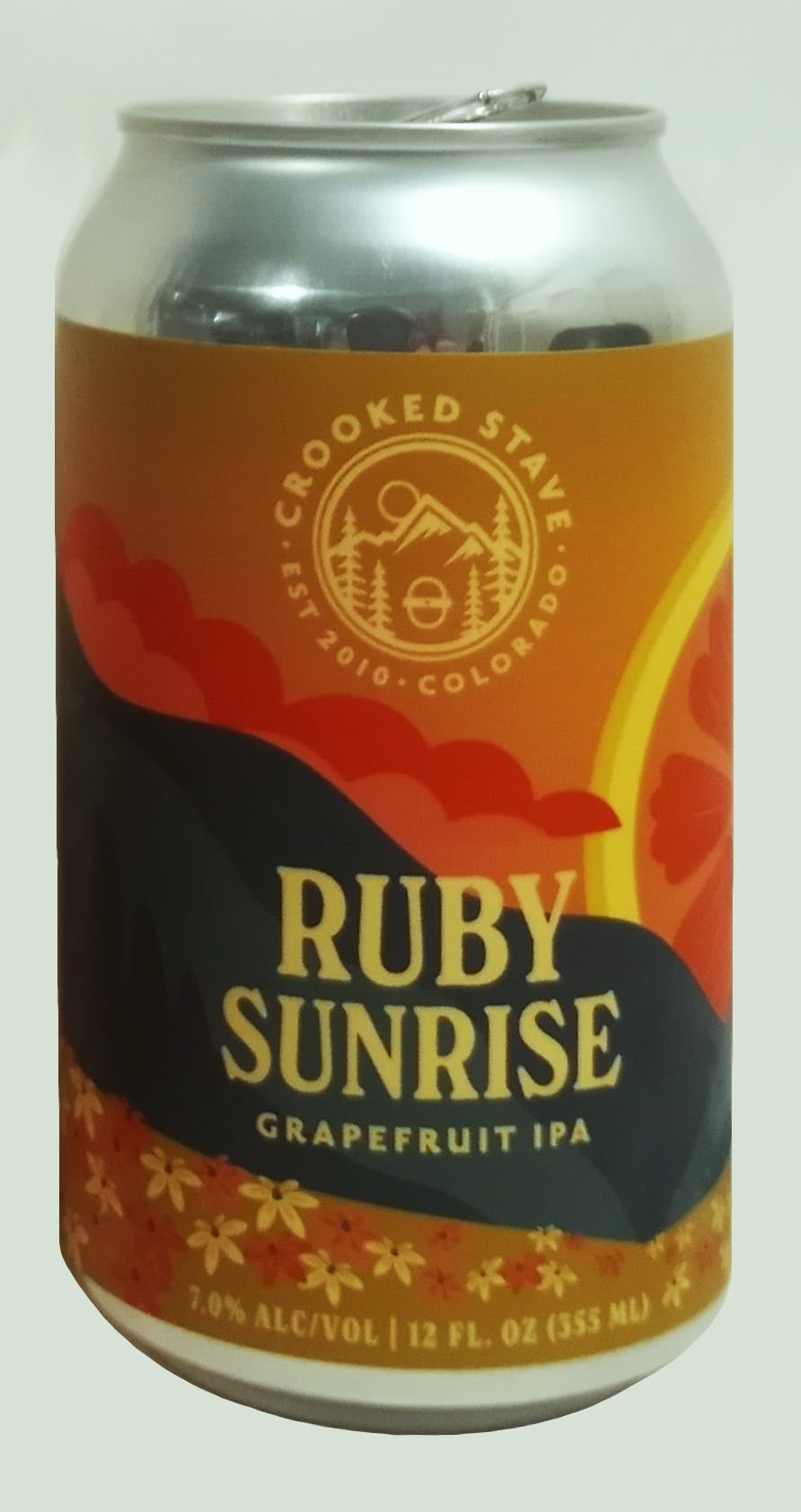 Crooked Stave Ruby Sunrise IPA 6 pack 12 oz. Can - Argonaut Wine & Liquor