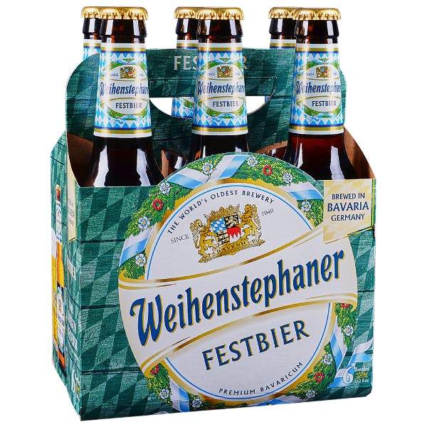 Weihenstephaner Festbier 6 pack 11.2 oz. Bottle - Yankee Spirits