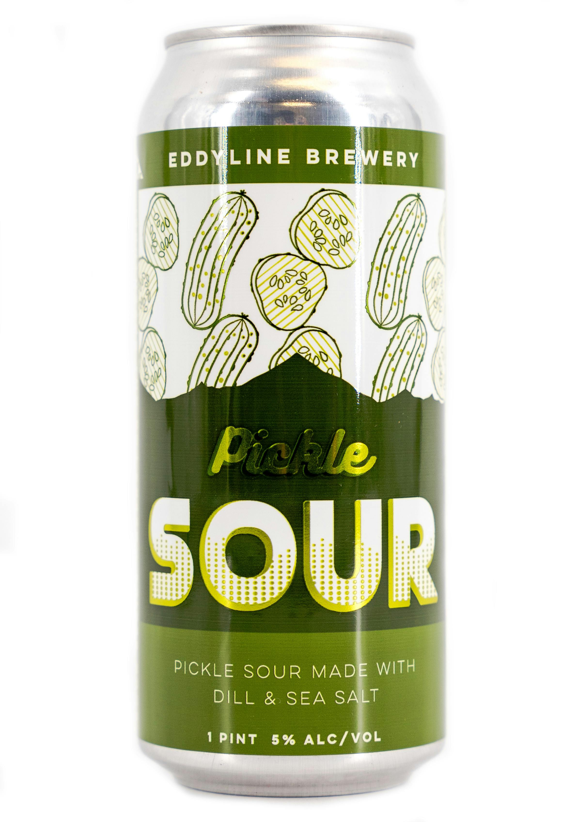 Eddyline Brewing Pickle Sour 6 pack 16 oz. Can - Argonaut Wine & Liquor