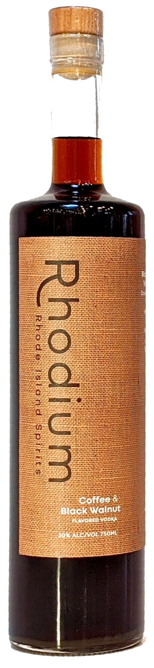 Rhode Island Spirits Rhodium Coffee and Black Walnut Vodka 750ml ...