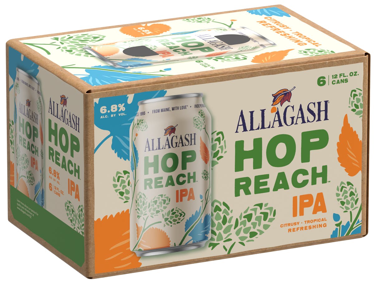 Allagash Hop Reach Ipa 6 pack Can - Stirling Fine Wines