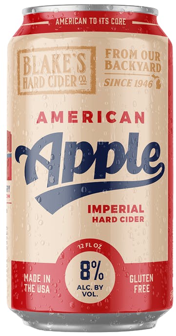Blake's Hard Cider American Apple Imperial Cider 12 oz. Can - Great Grapes