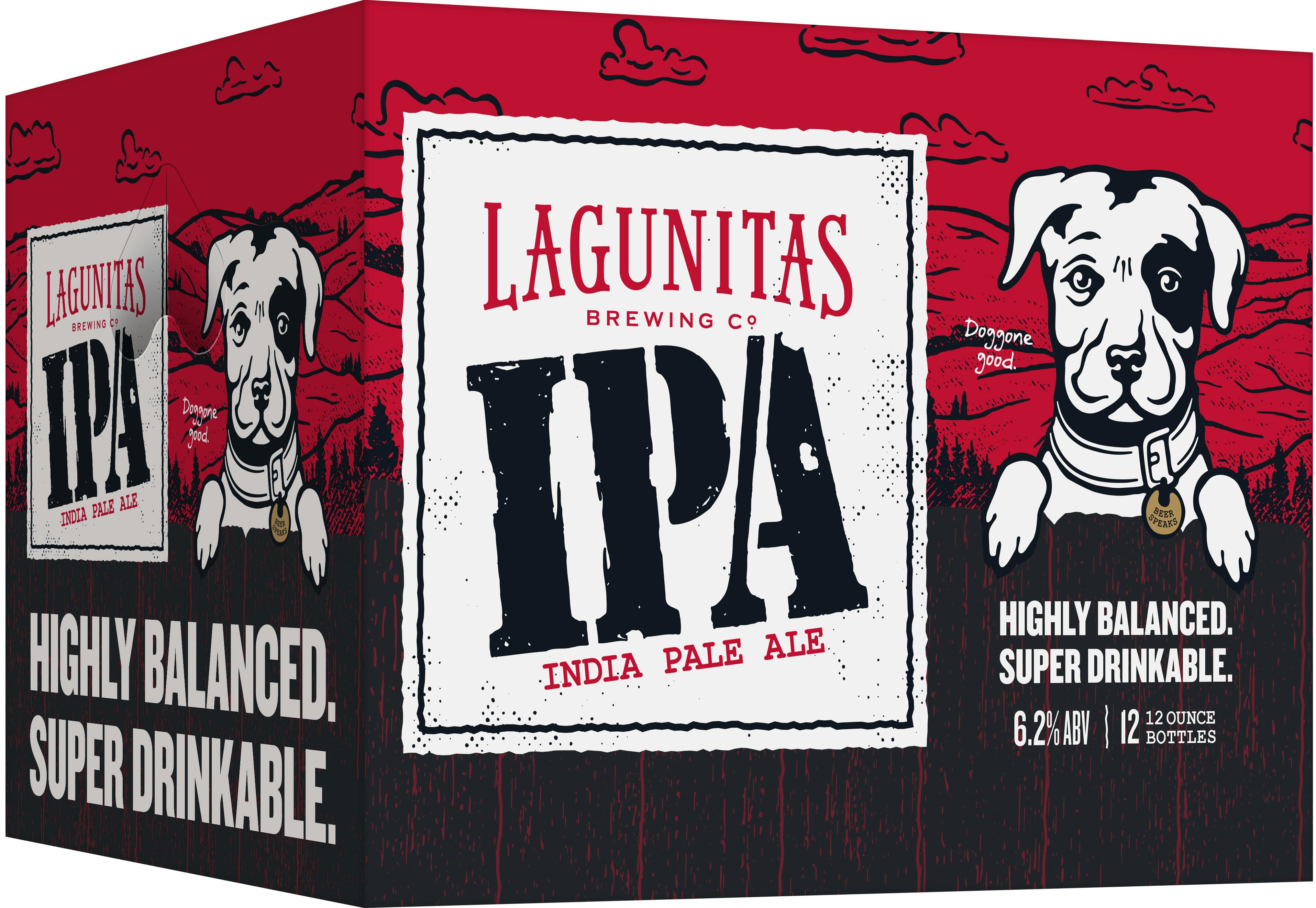 Lagunitas IPA 12 pack 12 oz. Bottle - Yankee Spirits
