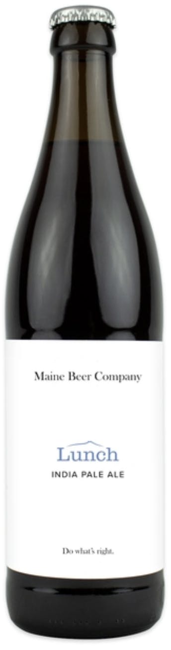 Maine Beer Company Beer Lunch IPA 16 oz. Bottle - Yankee Spirits