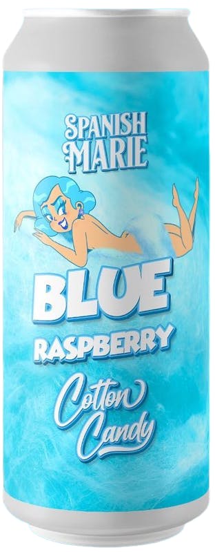 Spanish Marie Brewery BLUE RASPBERRY 4 pack 16 oz. Can - Yankee Spirits