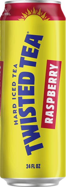 Twisted Tea Raspberry 24 oz. Can - Yankee Spirits