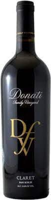 Donati DONATI CLARET 750ml 2019 750ml - Argonaut Wine & Liquor