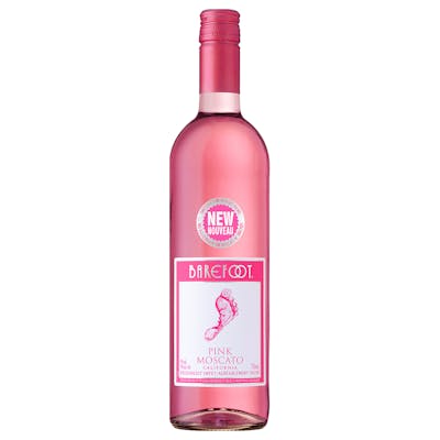Barefoot Pink Moscato 750ml Yankee Spirits