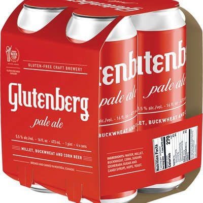 Glutenberg Glutenberg American Pale Ale 4 pack 16 oz. Can - Allendale ...