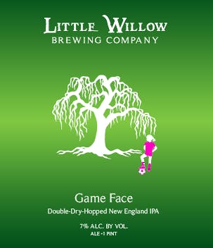 Little Willow Brewing Game Face 4 pack 16 oz. Can - Yankee Spirits