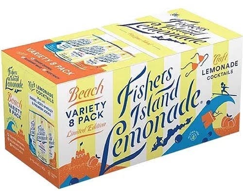 Fishers Island Spiked Lemonade Variety Pack 8 pack 12 oz. Can - Vine ...