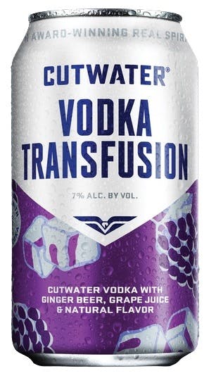 Cutwater Spirits Grape Vodka Transfusion 4 pack - Stirling Fine Wines