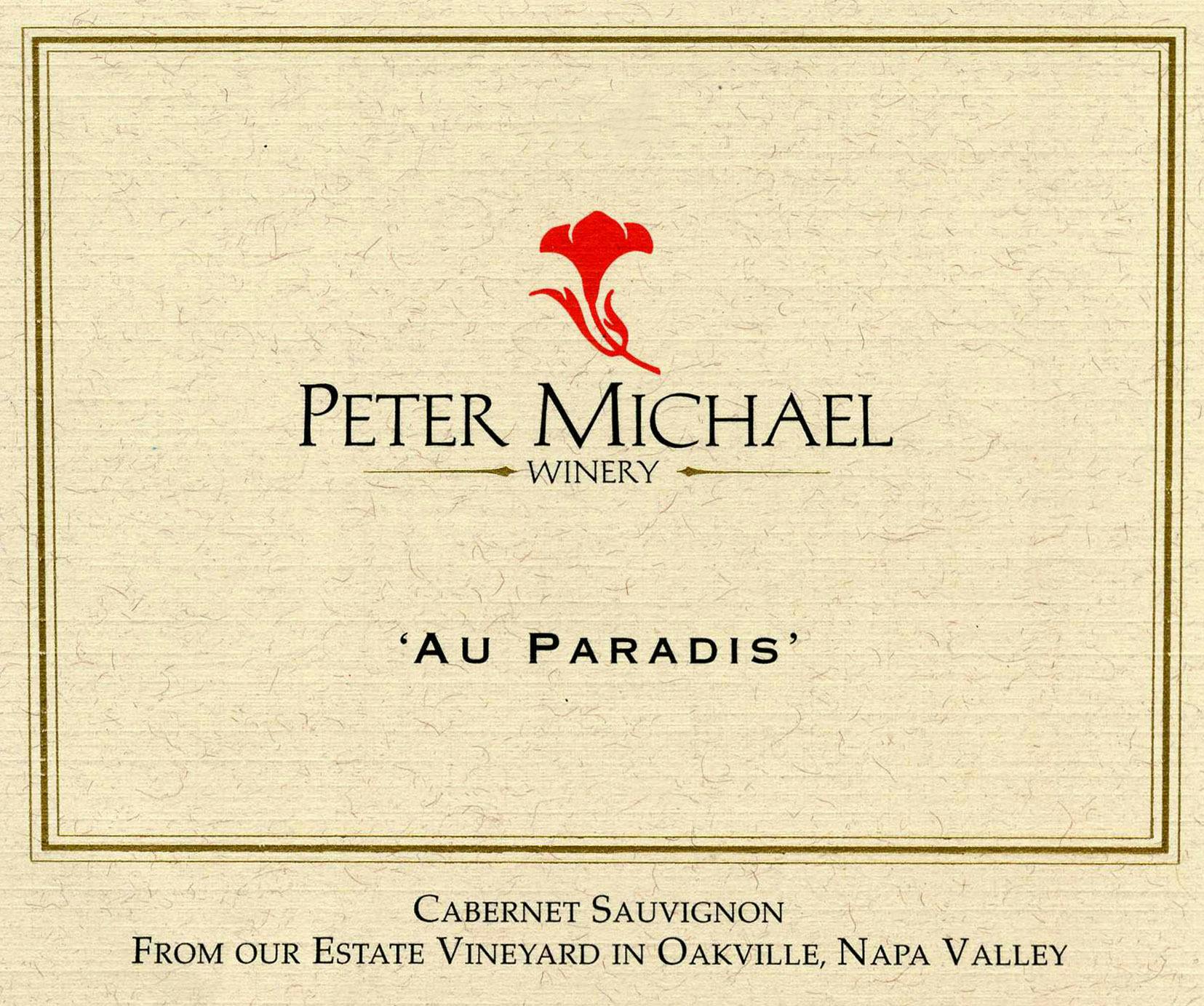 Peter Michael Au Paradis Cabernet Sauvignon 2020 750ml - SPIRITED Wines