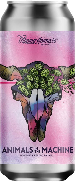 Tripping Animals Brewing Animals in the Machine IPA 4 pack 16 oz. Can ...